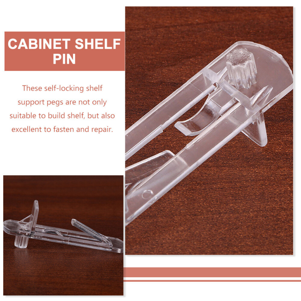 30 Pcs Plastic Furniture Partition Bracket Shelf Support Clip | eBay