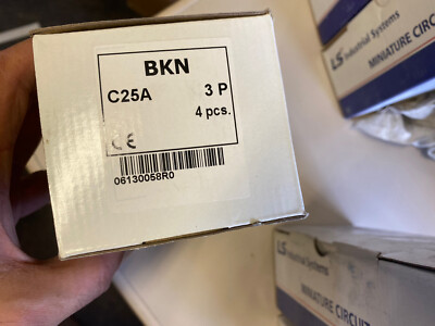 4X BKN 3P C25A Circuit Breaker, 25 A | eBay