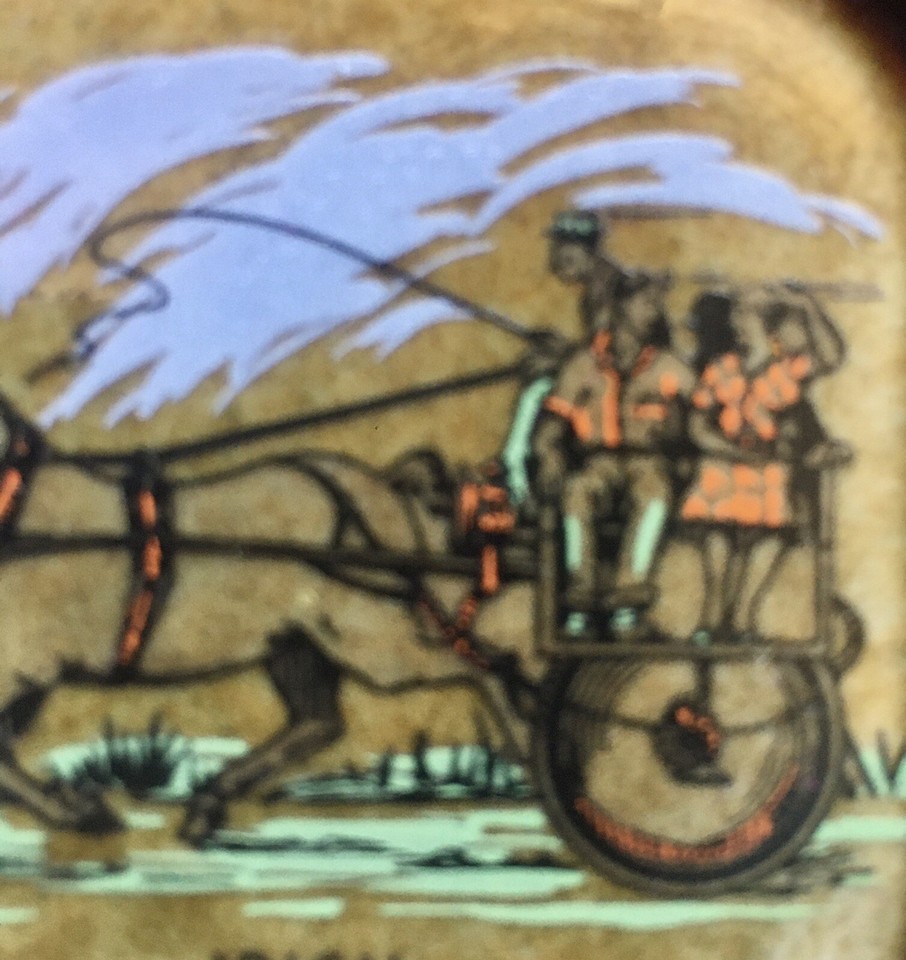 Vintage Irish Porcelain - Irish Jaunting Car Ashtray - Made In Ireland ...