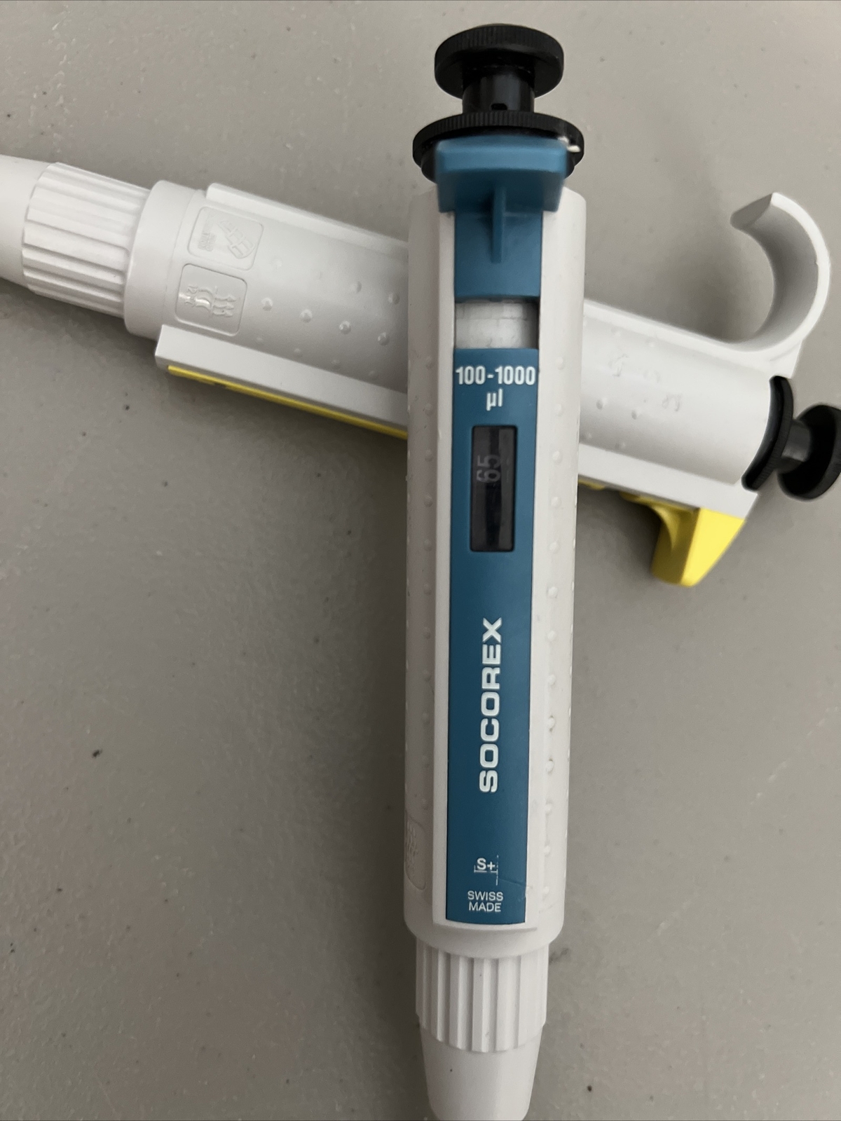 (Set X2) Wheaton Socorex Swiss 20-200uL And 100-1000uL Pipette Pipetman ...