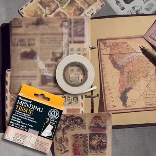 Archival Document Repair Tape Repairs Paper Documents Maps Ephemera ...