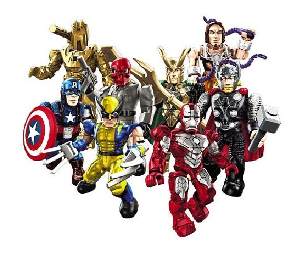 CAPTAIN AMERICA SERIES 2 NEW SEALED BAG/ PACK - MARVEL MEGA BLOKS ...