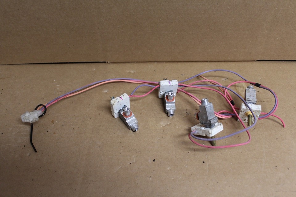 GE Range Gas Valve Set On Harness Part # WB21K40 WB24K10003 | eBay