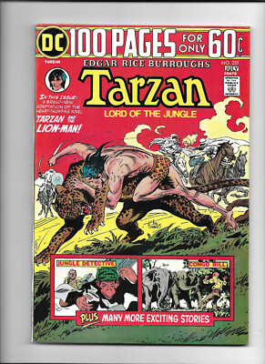 TARZAN #231 [1974 NM-] JOE KUBERT "TARZAN & THE LION-MAN!" | eBay