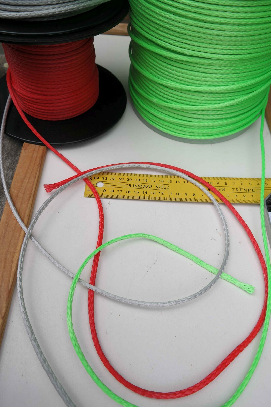 4mm X 10M Silver Dyneema SK78 Fiber Synthetic Winch marine anchor rope ...