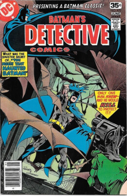 Detective Comics Comic Book #477 Batman DC Comics 1978 NICE COPY E | eBay