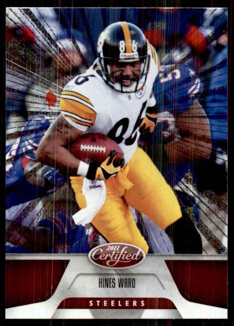 2011 Certified Platinum Red Hines Ward #116 | eBay