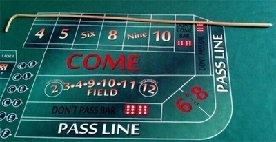 Craps Dealer Wood Rattan Dice Stick - 48 inch - Authentic from Las ...