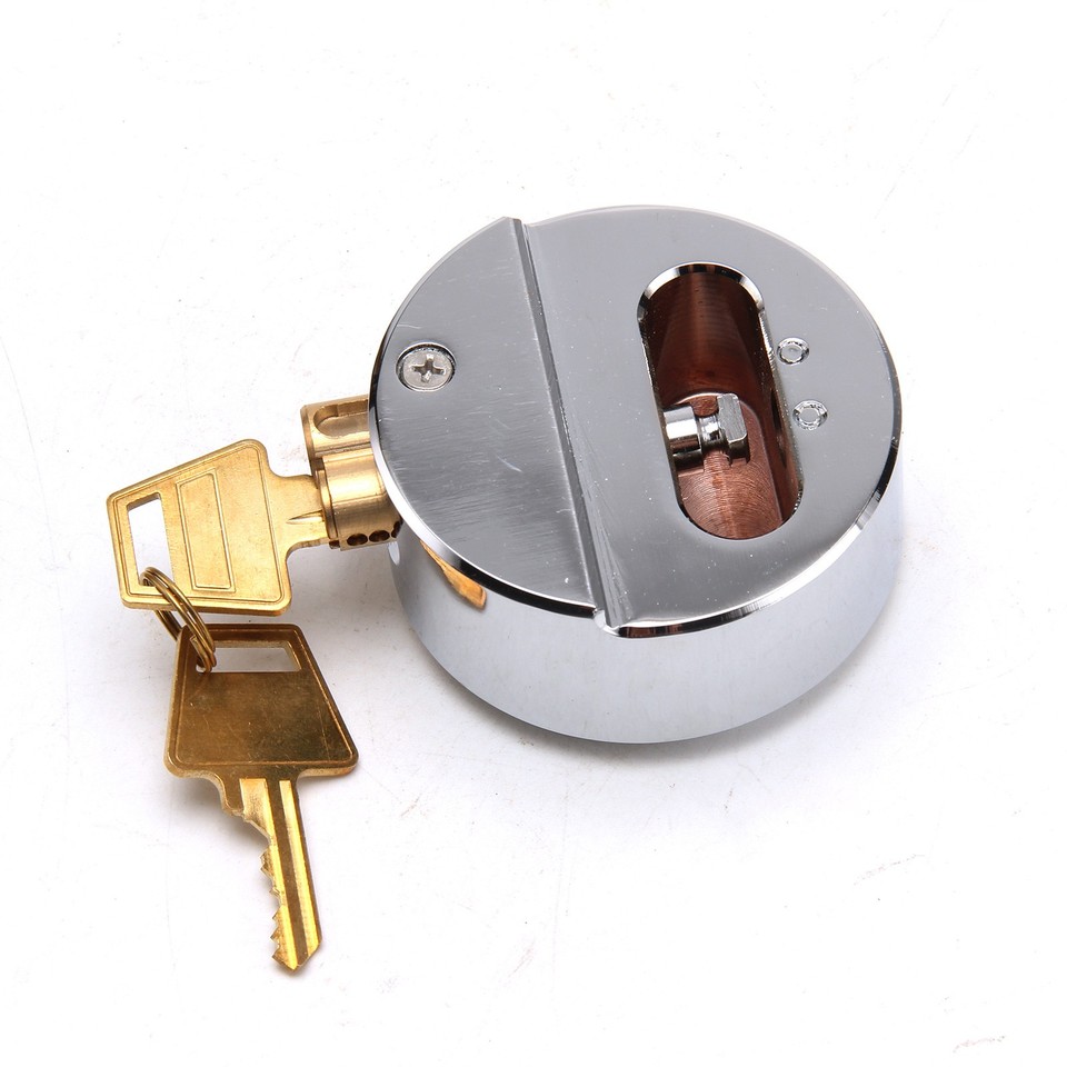 Round Concealed Shackleless Padlock 73mm Shutter Gate Door Van ...
