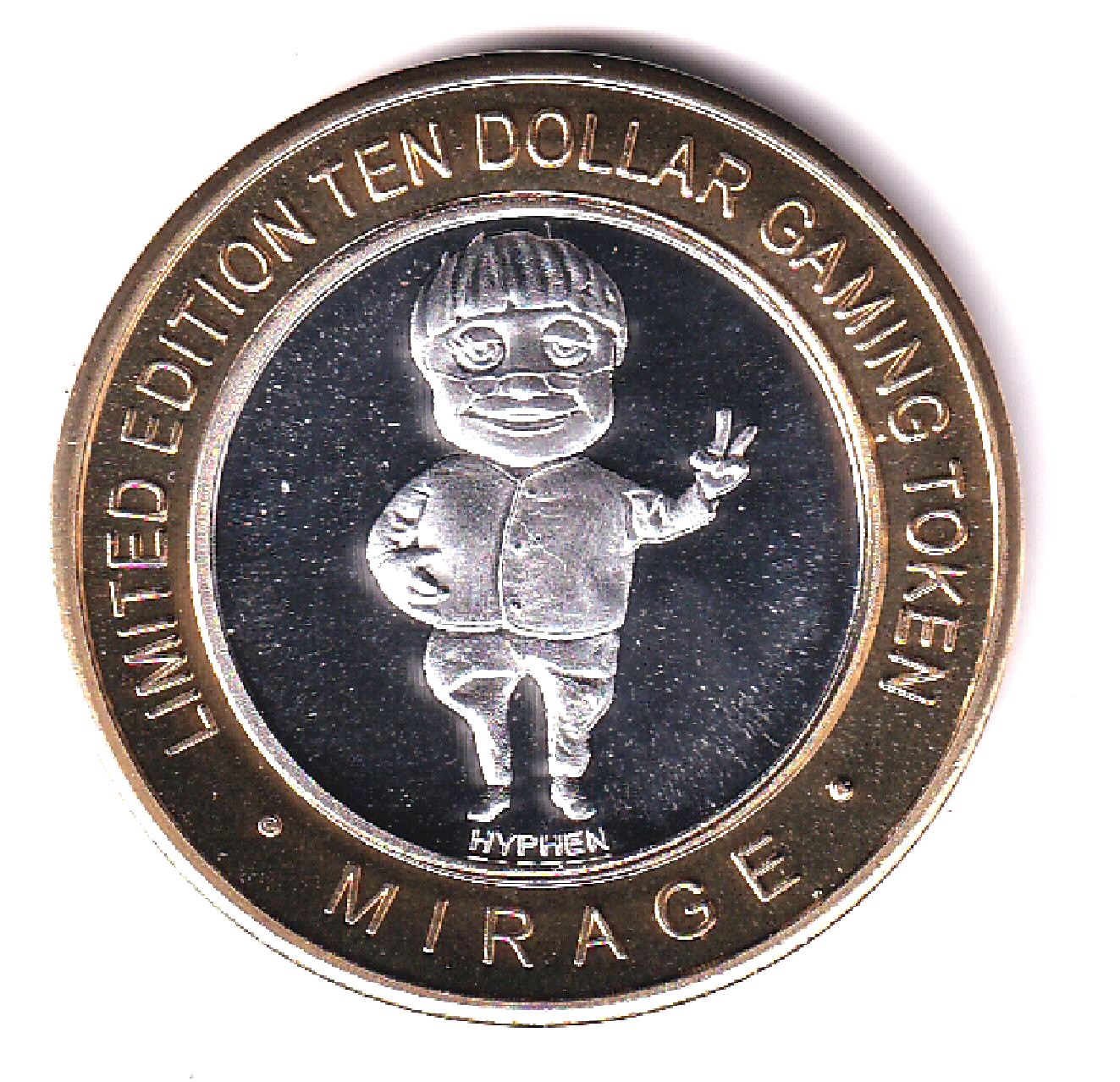 COLLECTIBLE MIRAGE / CASINO STRIKES $10 GAMING TOKENS Five (5 ...