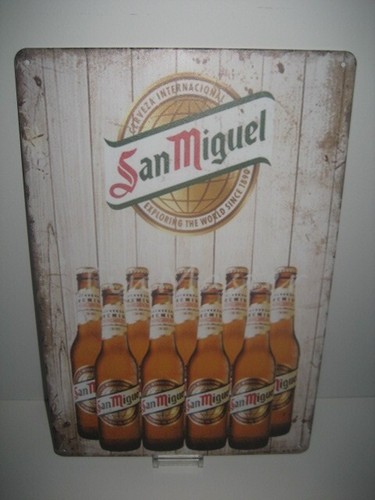Tin Sign Beer San Miguel Nº2 | eBay