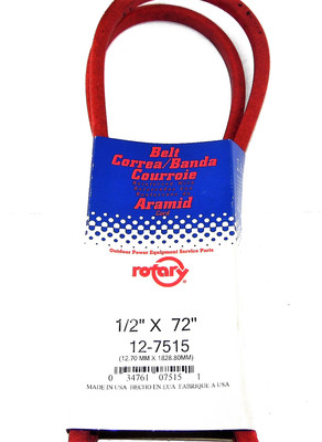 7515/4L720 Rotary Belt (1/2"X72") Compatible With ARIENS: 07212200 ...