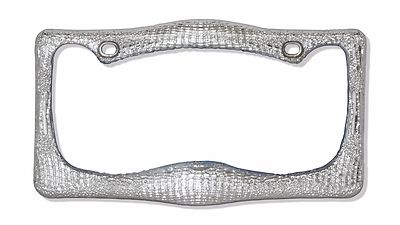 3D CHROME CROCODILE SKIN METAL LICENSE PLATE FRAME | eBay