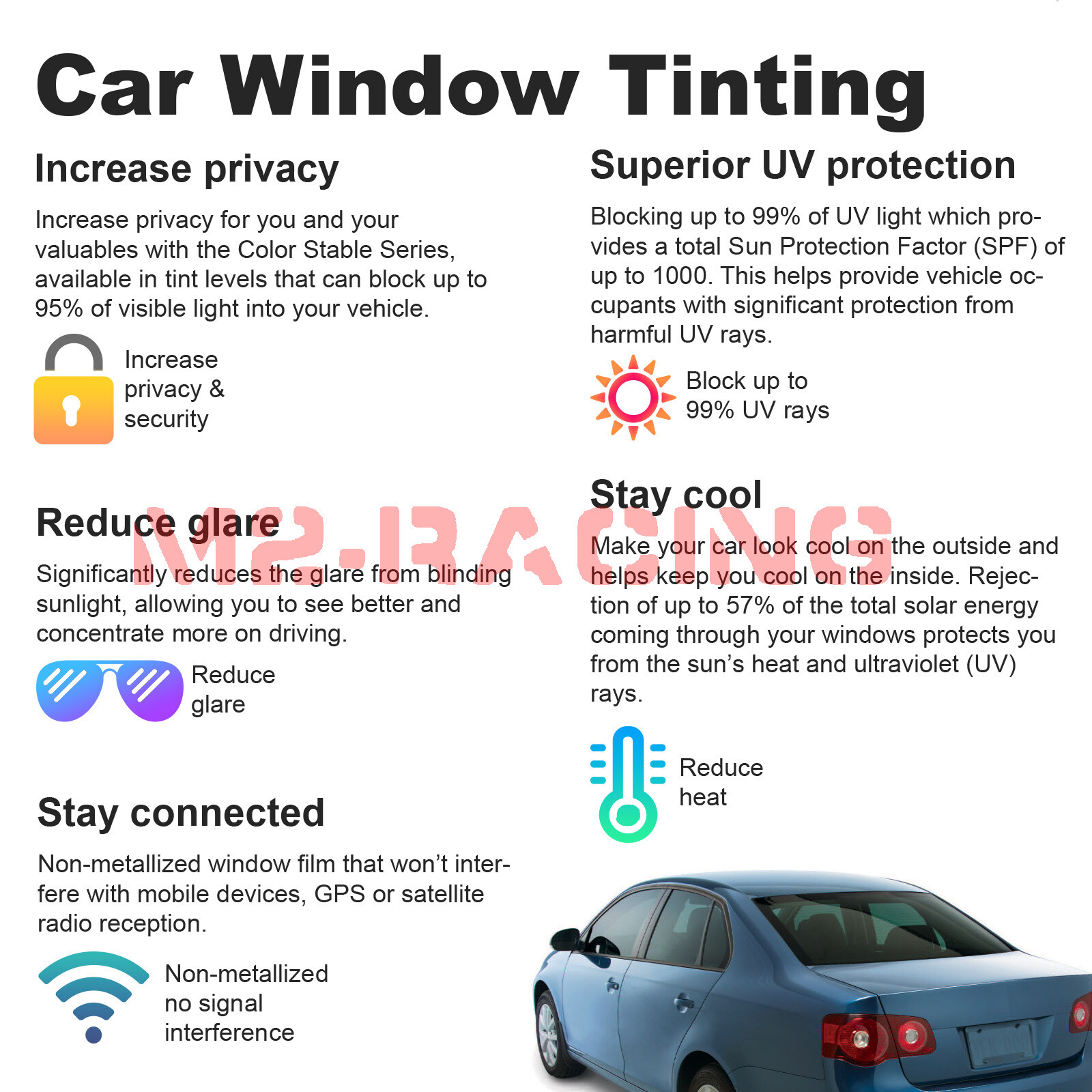 20"x10FT Uncut Chameleon Mirror Neo Chrome Window Tint Film Car Office ...