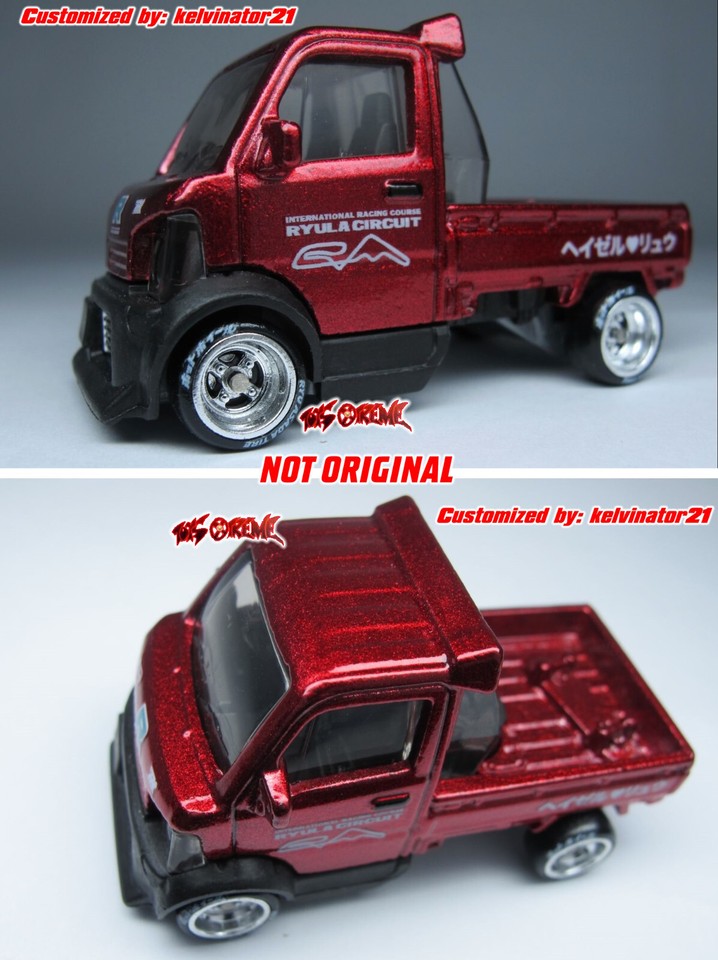 Hot Wheels CUSTOM 2023 Mighty K RED,JAPANESE RYU ASADA LETTERING,US ...