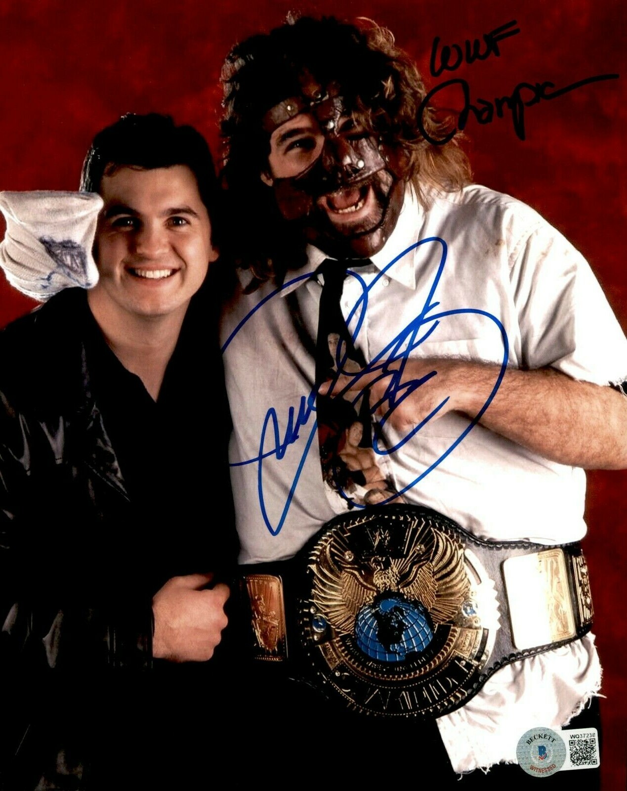 Mick Foley Autographed Memorabilia | Signed Photo, Jersey, Collectibles ...