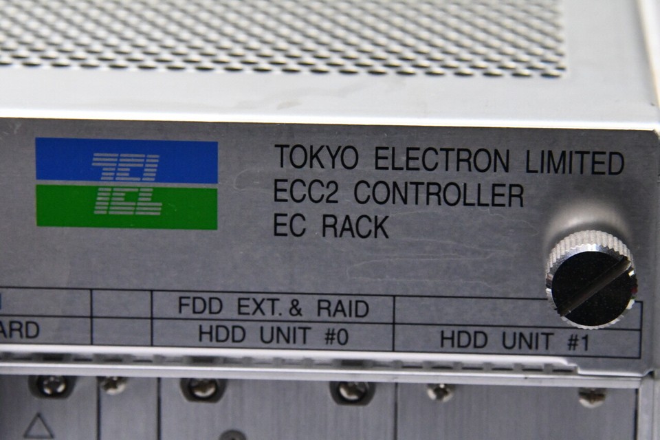TEL TOKYO ELECTRON ECC2 CONTROLLER EC RACK BX80-000222-11, MC RACK ...
