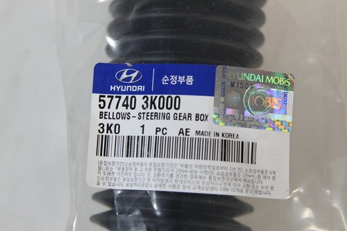 577403K000 Hyundai Mobis New Genuine BELLOWS-STEERING GEAR BOX | eBay