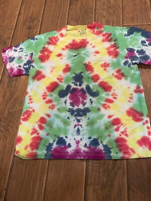 Front pocket Tie Dye short sleeve LG Tee shirt | eBay