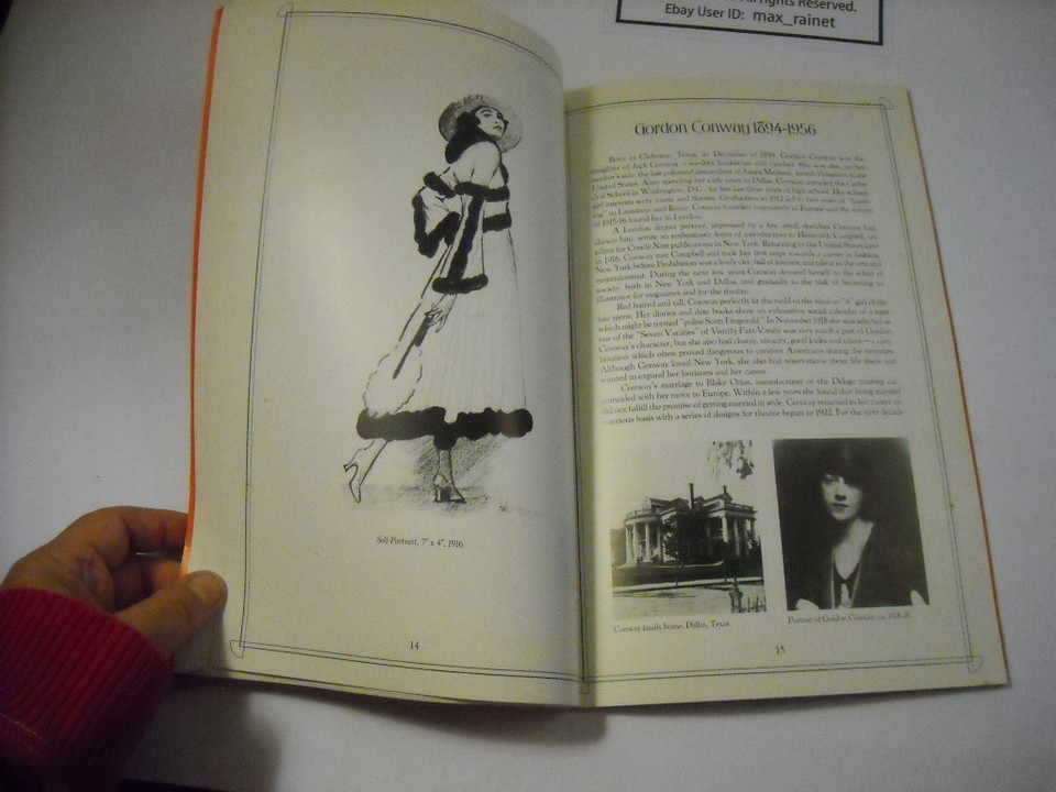 David Schaff THAT RED HEAD GAL Fashions Designs of Gordon Conway 1916 ...
