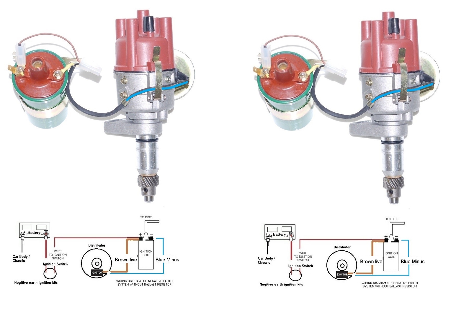 Bedford Rascal / Suzuki Carry Electronic Distributor with coil | eBay