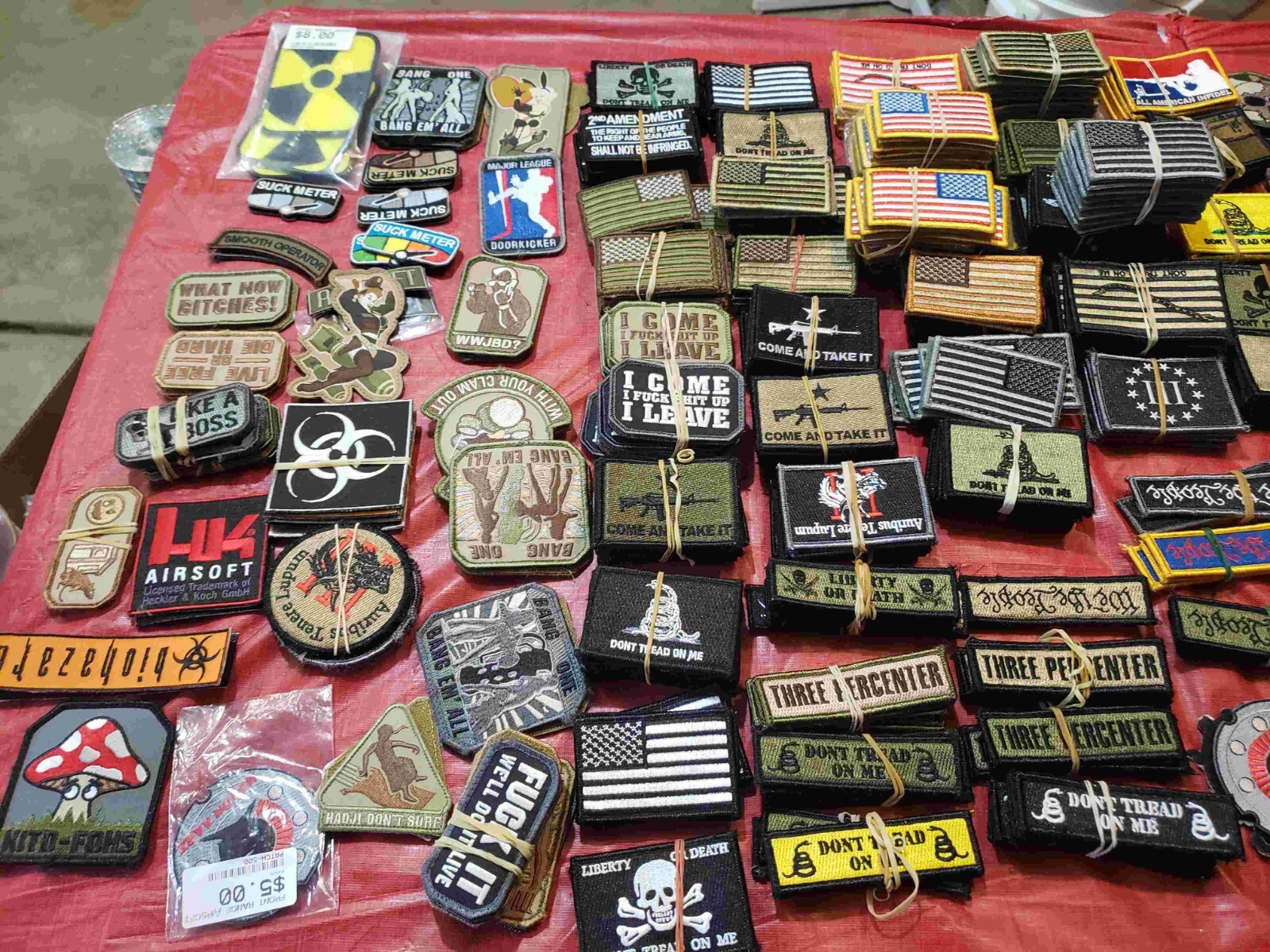Assorted Hook and Loop Morale Patches | eBay