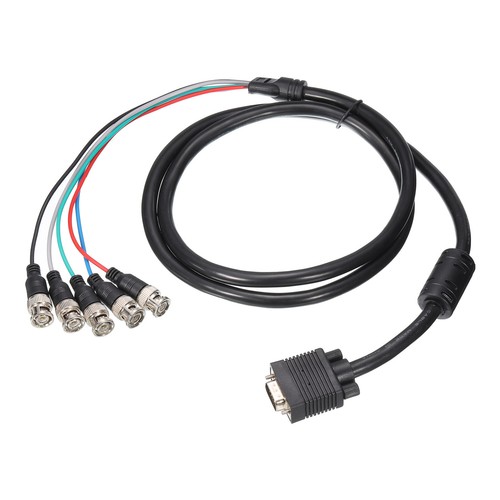 VGA to BNC Cable RGBHV to VGA Cable 5 BNC to HD15 VGA Adapter Cable 1 ...