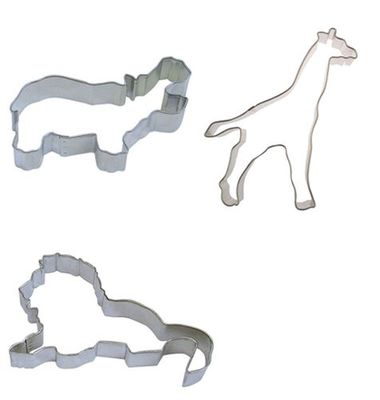 NEW WILD ANIMAL COOKIE CUTTER SET (1) | eBay Australia