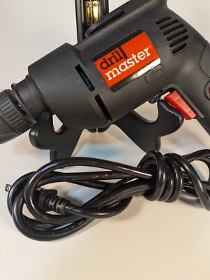 DRILL MASTER 3/8" VARIABLE SPEED REVERSIBLE Corded DRILL 60614 TESTED ...