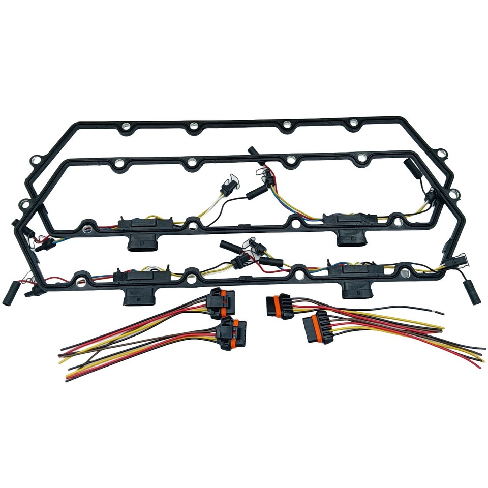 Valve Cover Gaskets Harness Motorcraft For 94-97 Ford Powerstroke F4TZ ...