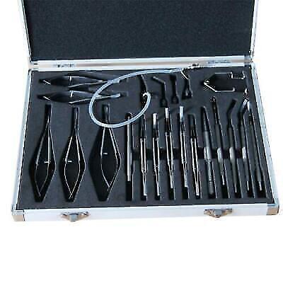 For Cataract Lens Surgery Kit Stainless Steel 21pcs Set Premium Eye ...