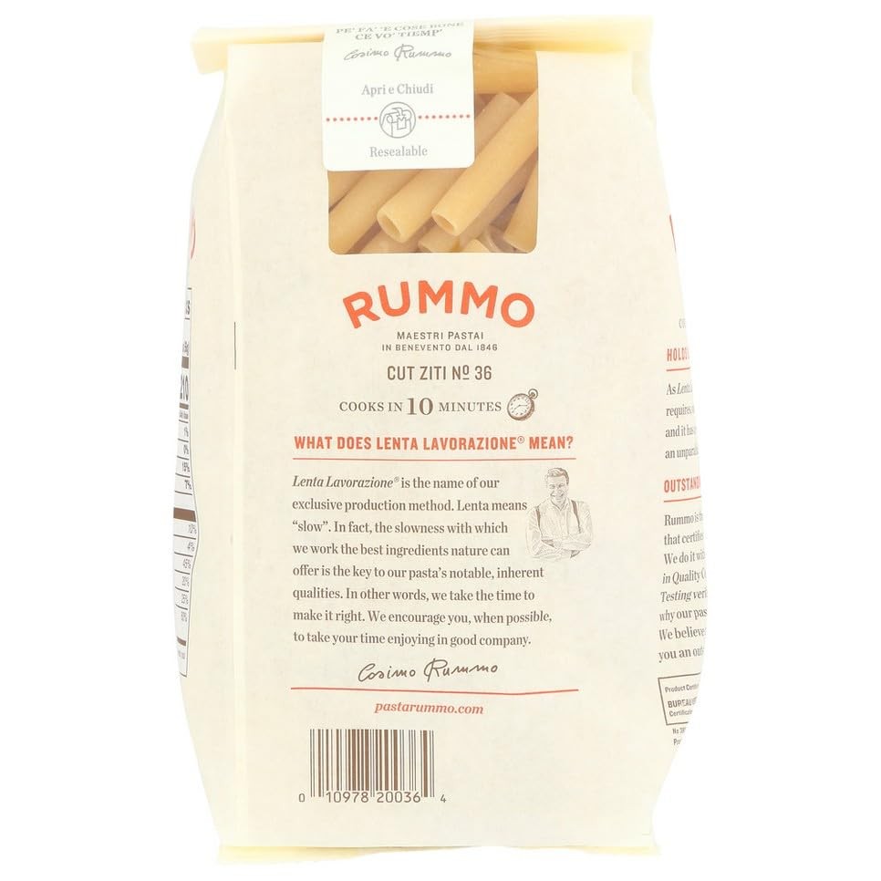 Rummo Ziti Cut Pasta 16 oz (Pack of 12) | eBay