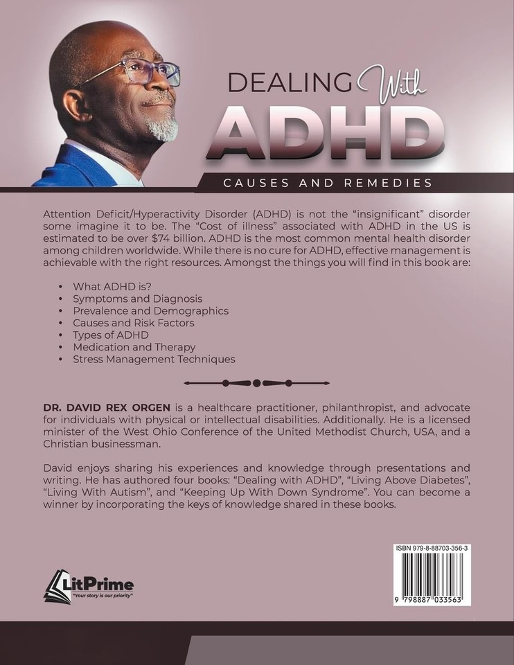 David Rex Orgen Dealing With ADHD (Paperback) (UK IMPORT) | eBay