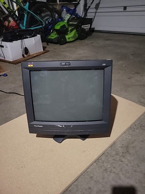 Genuine ViewSonic E70f 17in CRT VGA Color Computer Monitor VCDTS22355 ...