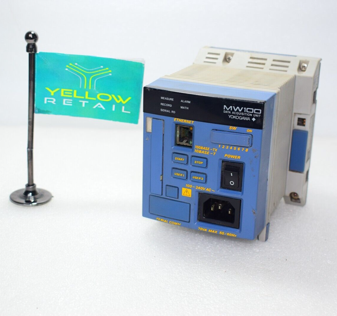 YOKOGAWA MW100-E-1F S S3 DATA AQUISITION UNIT | eBay