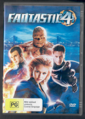 Fantastic 4 (DVD, 2005) Jessica Alba Chris Evans | eBay Australia