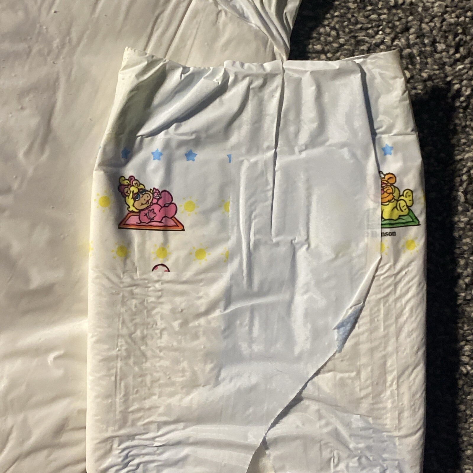 VINTAGE 90s Plastic Diapers Lot Of 6 w CVS Package Muppet Babies Ultra ...