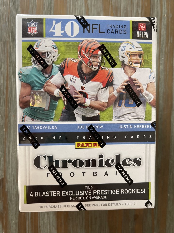 2020 Panini NFL Chronicles Football Trading Card Blaster Box Prestige ...
