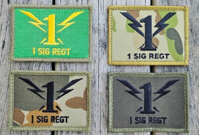 Australian Army AMCU Issue 1st Signals SIG Regiment Deployment patch ...