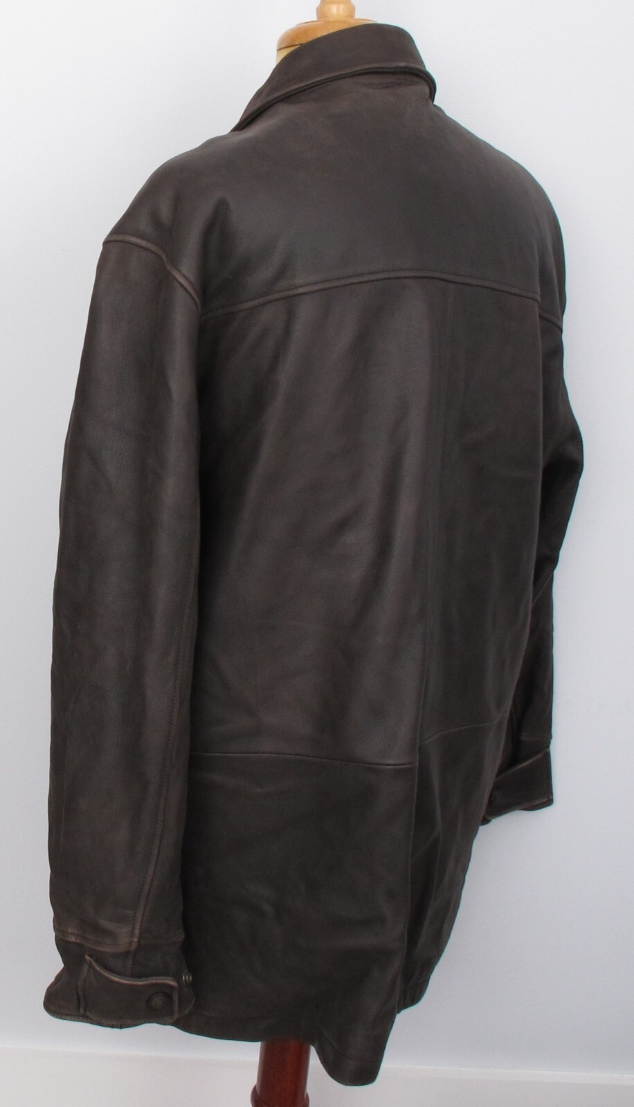 Danier Men's Leather jacket coat Size 40-42 Large Bro… - Gem