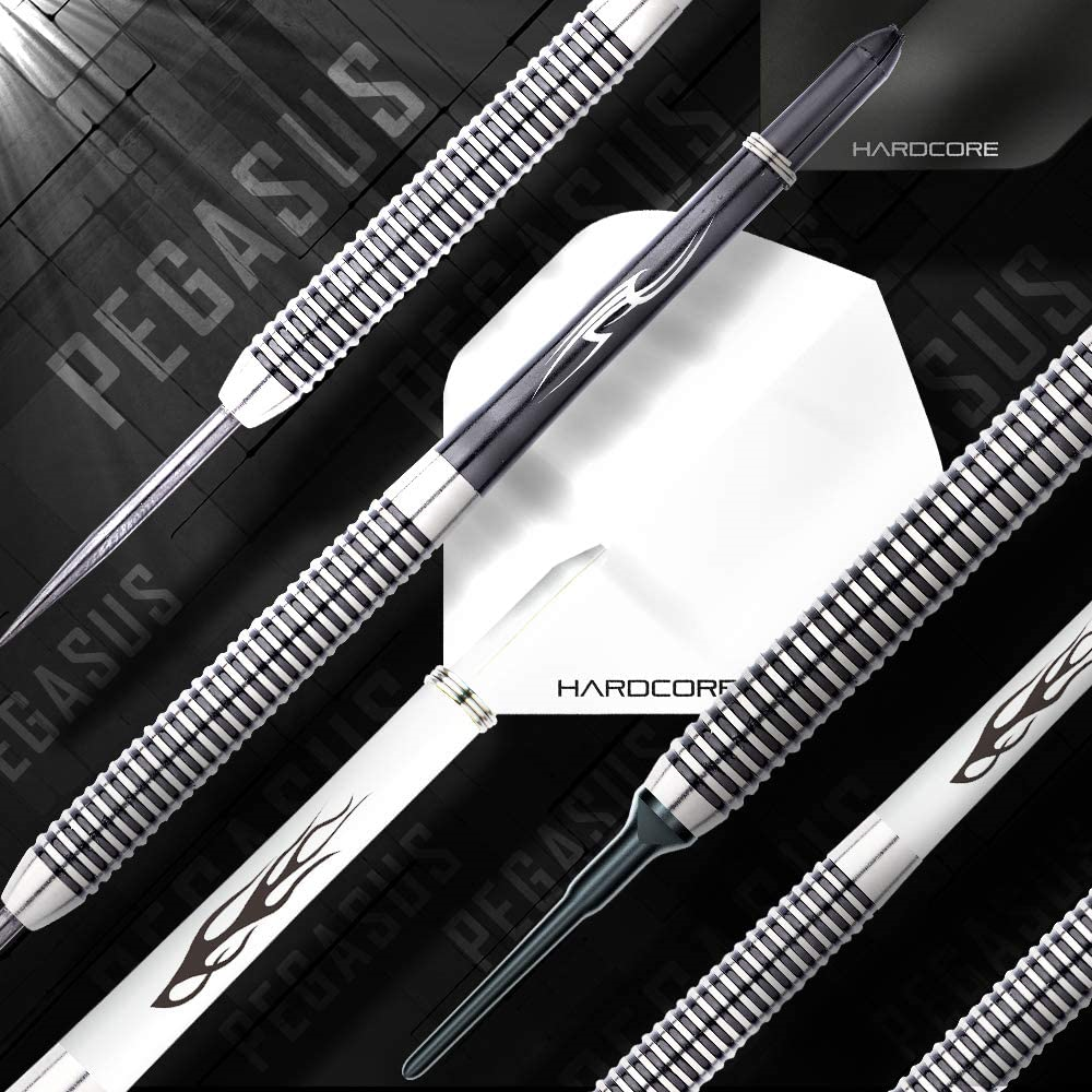 RED DRAGON Pegasus 23 Gram Professional Tungsten Steeltip Darts Set ...