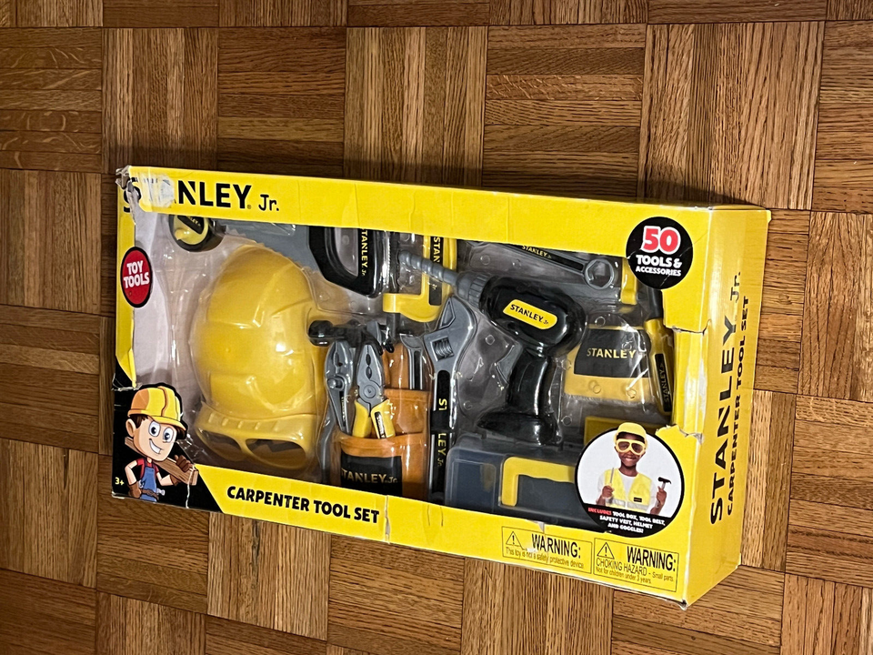 Stanley Jr Carpenter Tool Play Set | eBay