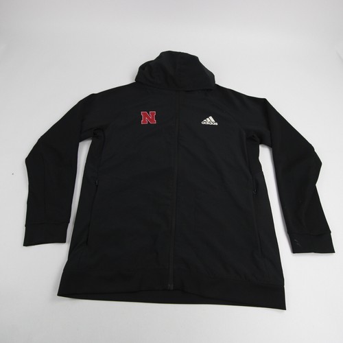 Nebraska Cornhuskers adidas Jacket Men's Black Used | eBay