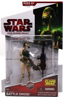 Hasbro Star Wars The Clone Wars AAT Driver Battle Droid CW33 | eBay