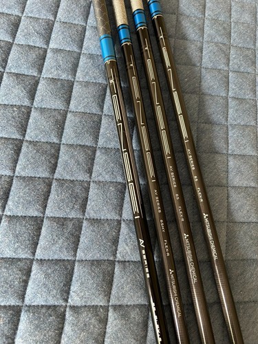 4 Tensei Blue AV Series Mitsubishi shafts: 55 Flex-S, 65HY Flex-R & 2 ...