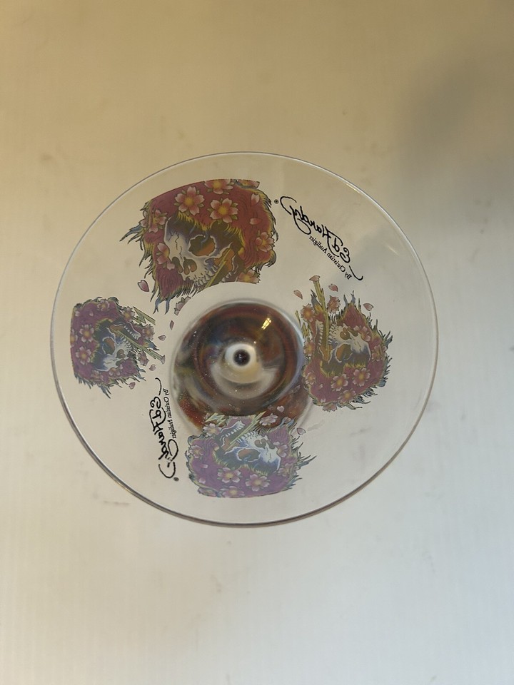 Ed Hardy Martini Glass | eBay