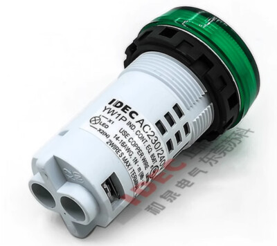 1pcs IDEC Panel Indicator Signal Lamp 220V YW1P-1UQM3G | eBay