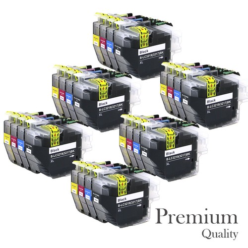 Ink Cartridges Fits For Brother LC3217 LC3219XL MFC-J6530DW J5930DW ...