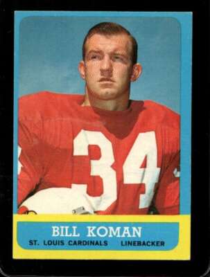 1963 TOPPS #154 BILL KOMAN EX CARDINALS *X32878 | eBay