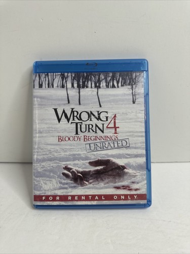 WRONG TURN 4: BLOODY BEGINNINGS (2011) Unrated BLU-RAY “For Rental Only” 24543747437| eBay